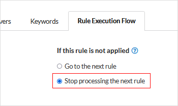 How to set Signature Rules